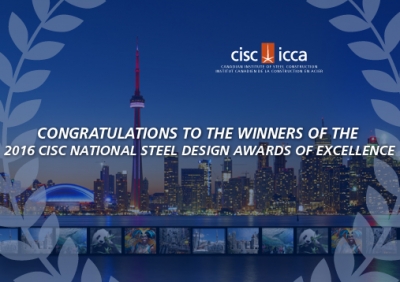 Congratulations to the winners of the 2016 CISC National Steel Design ...