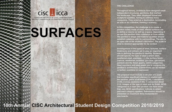 Architecture Student Design Competition – CISC-ICCA