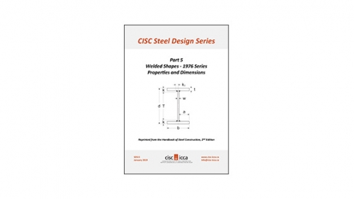 Steel Design Series – Welded Shapes – 1976 Series – CISC-ICCA