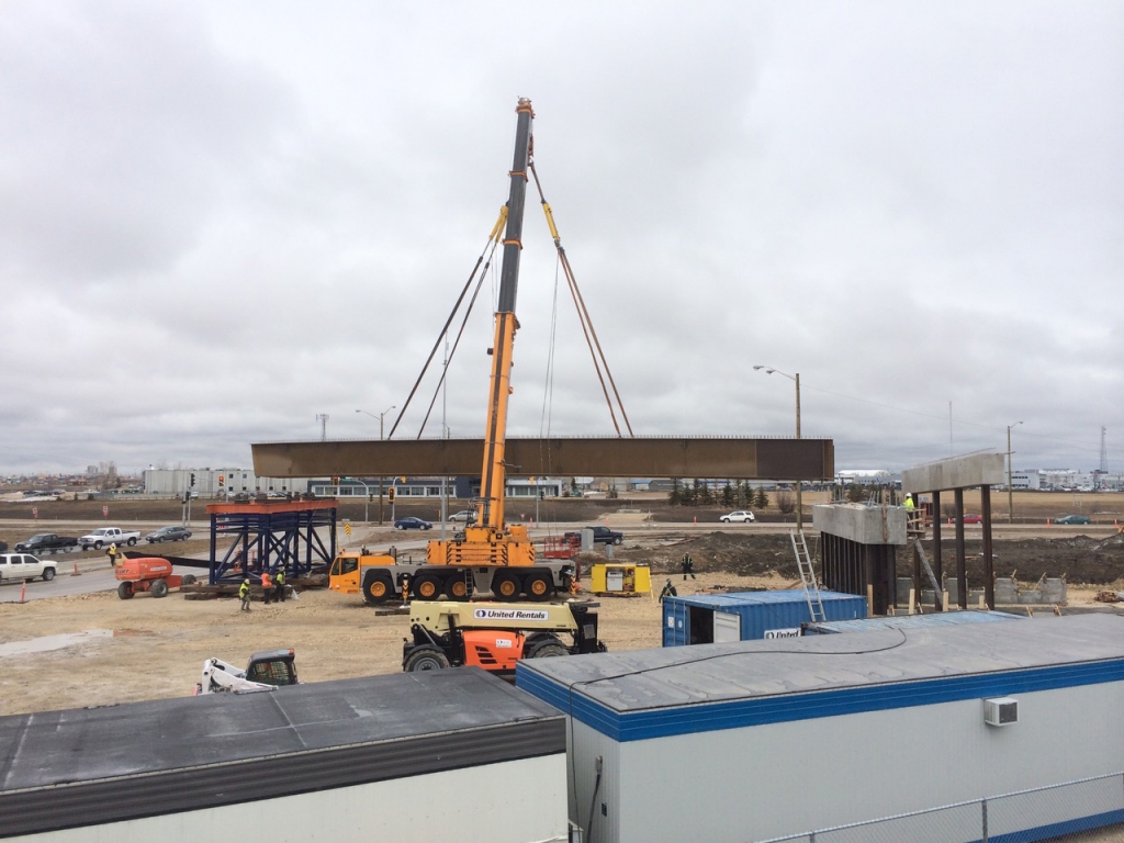 Unique Girders Essential to Winnipeg’s Kenaston Flyover Project – CISC-ICCA