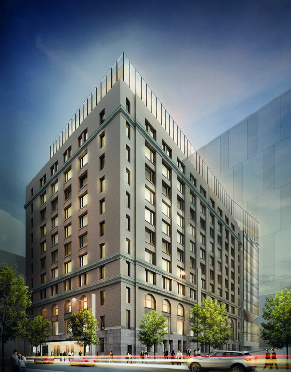 A Daring Renovation The Historical Building of 425 Viger Montreal ...