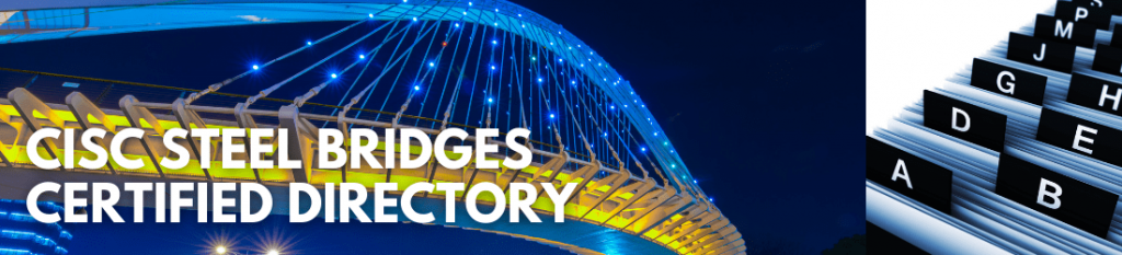 CISC Steel Bridges Certified Directory – CISC-ICCA