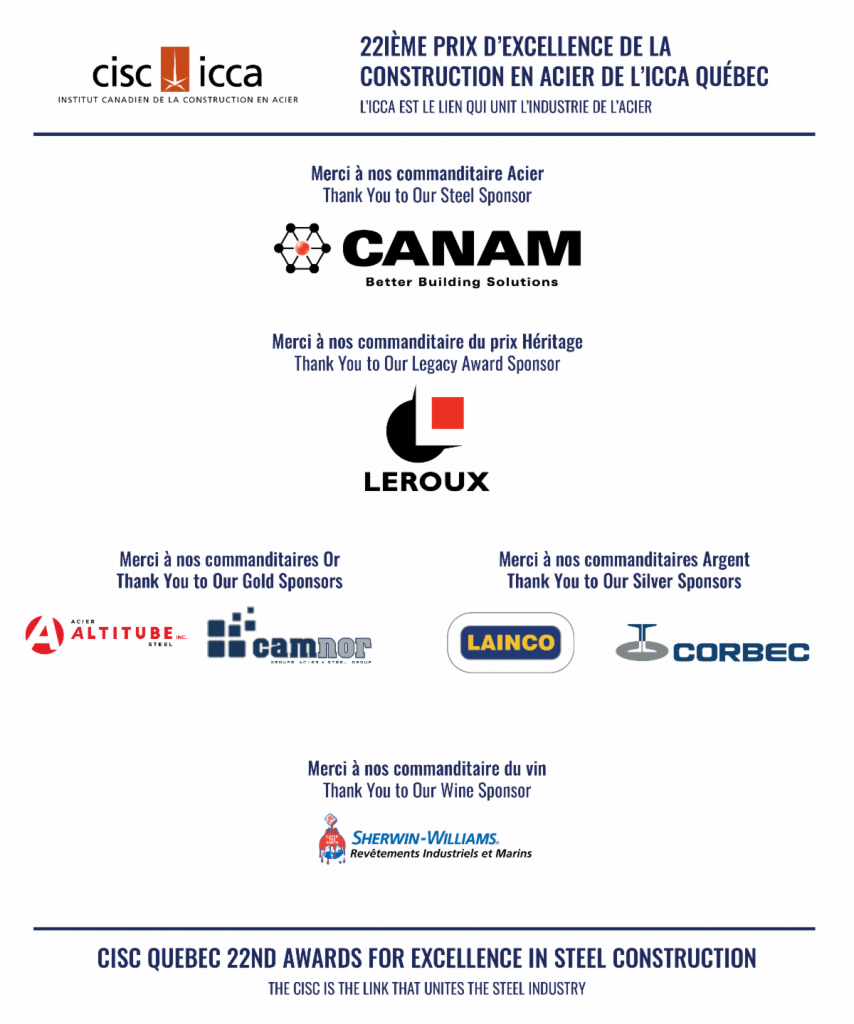 The 22nd CISC Quebec Awards of Excellence Gala - It Was an Amazing Event - Press Release – CISC-ICCA