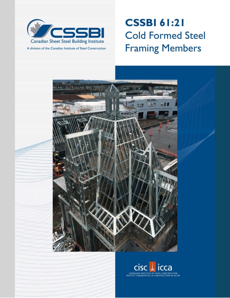 CSSBI 61:21 Product Certification Standard - Cold-Formed Steel Framing ...