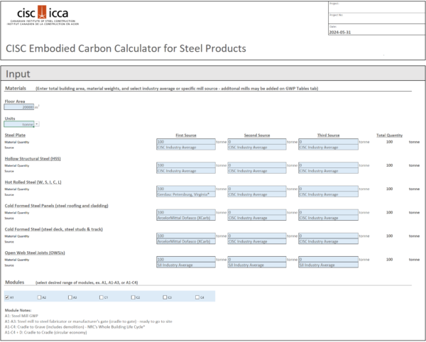 Carbon Calculator – CISC-ICCA